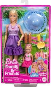 Barbie Family And Friends Malibu Barbie And Chelsea - Barbie - Martell ...